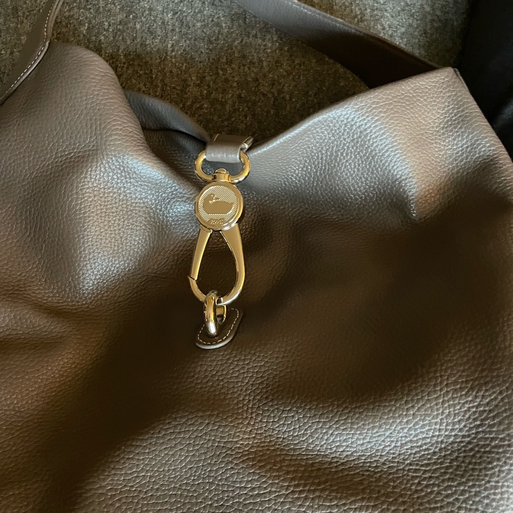 Rare Elephant Color Dooney And Bourke Pebble Logo Loc… - Gem